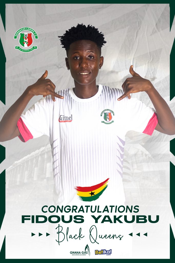 Fidous Yakubu Receives a call-up to the National Team